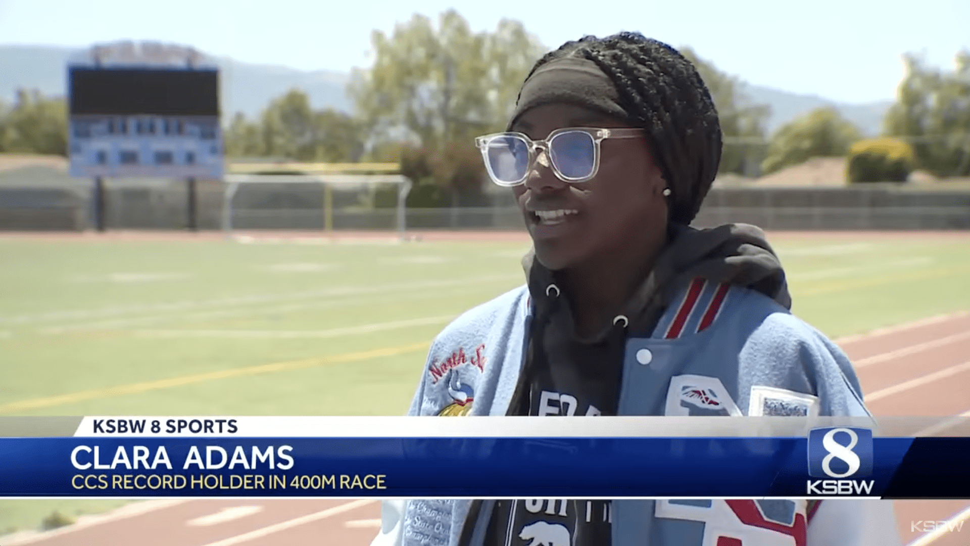 High School Runner Adams Loses Gold After Iconic Celebration